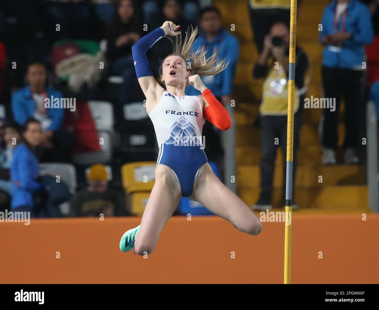 Margot CHEVRIER of France Pole Vault Women Final during the European ...