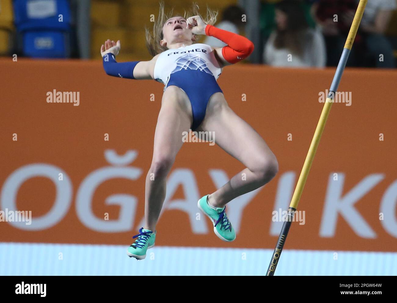 Margot CHEVRIER of France Pole Vault Women Final during the European ...