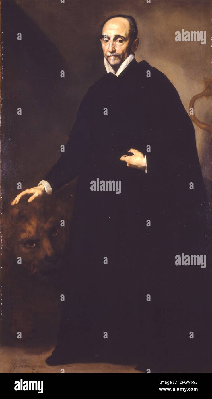 Portrait of a Jesuit Missionary 1638 by Jose de Ribera Stock Photo - Alamy