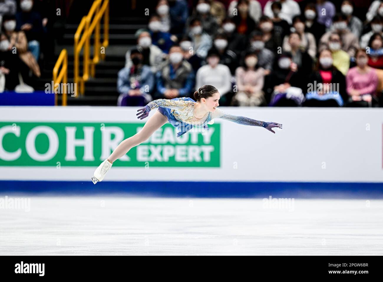 Isabeau LEVITO (USA), during Women Free Skating, at the ISU World ...