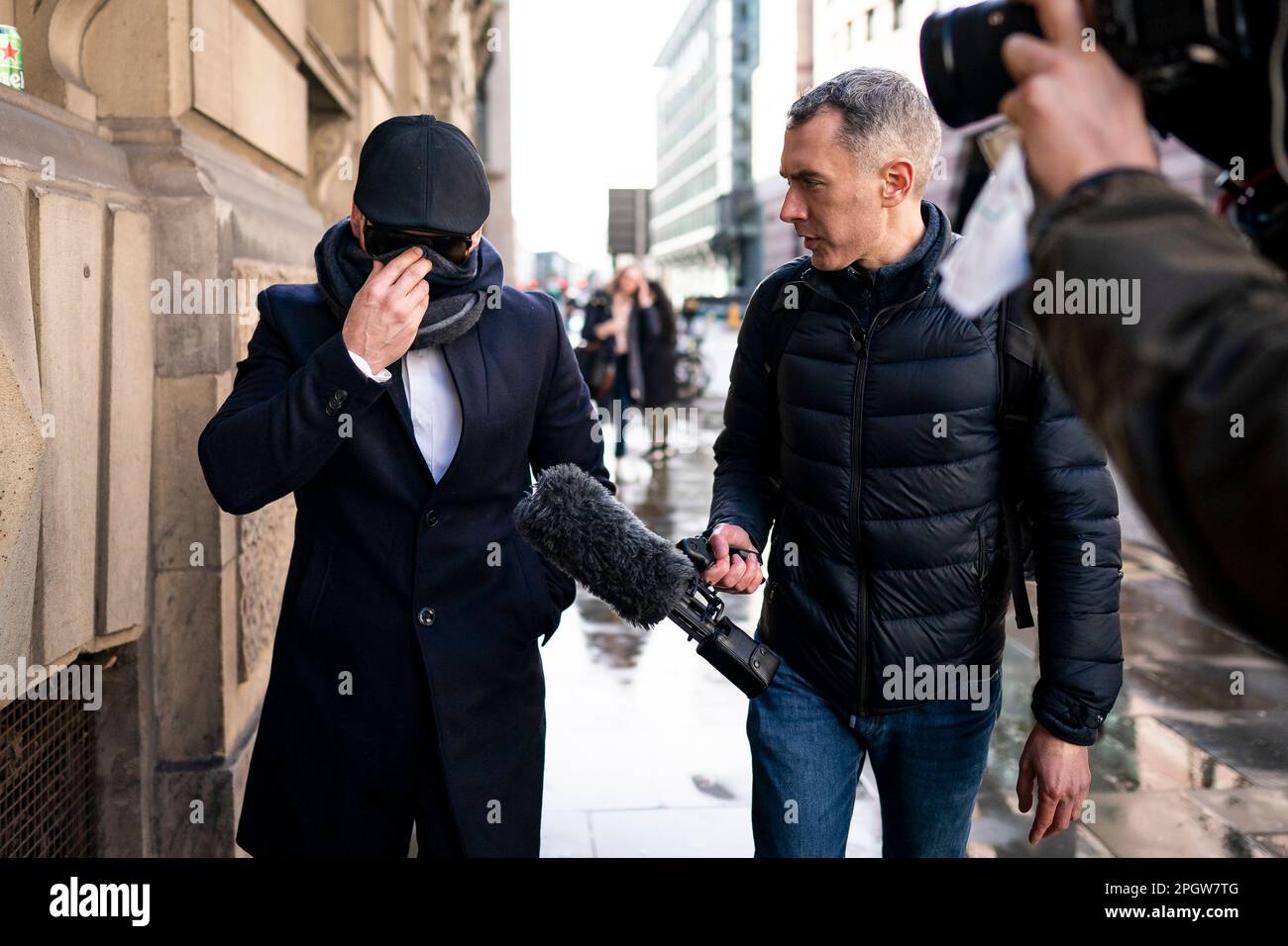 Jamie Acourt arrives at the City of London Magistrates' Court for a ...