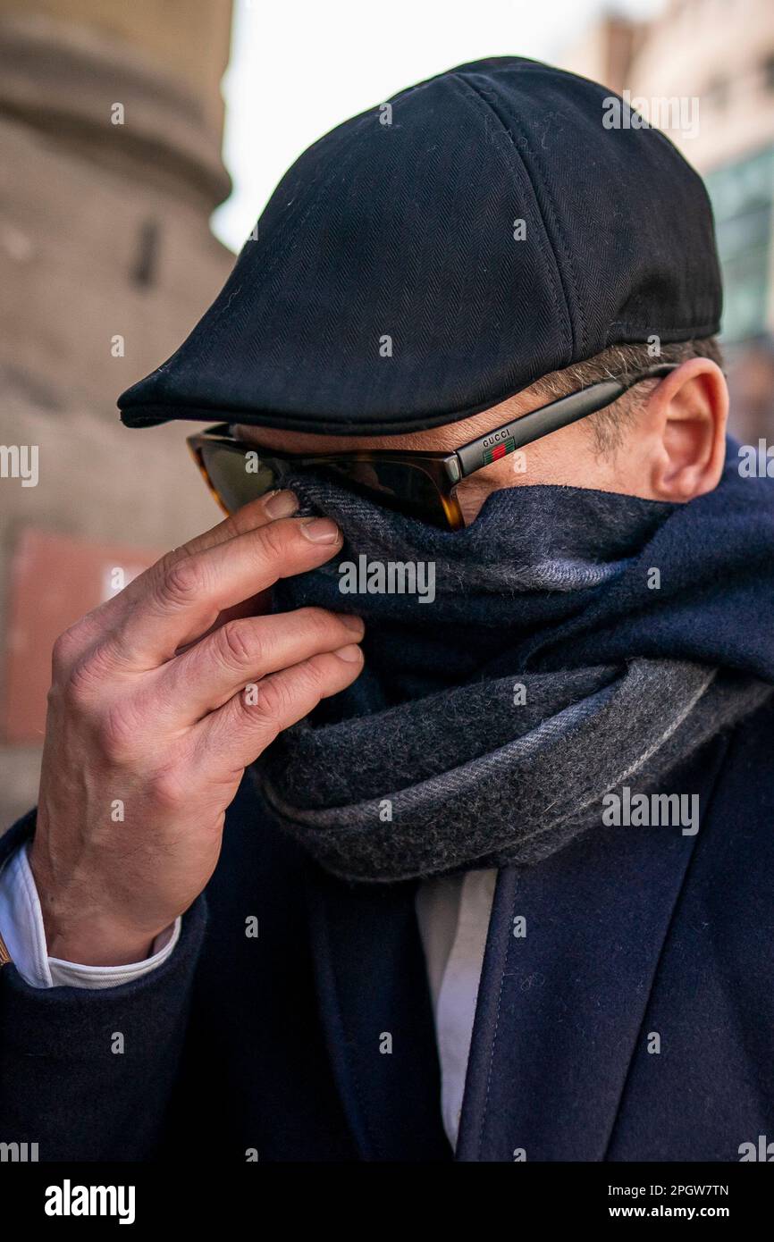 Jamie Acourt arrives at the City of London Magistrates' Court for a ...