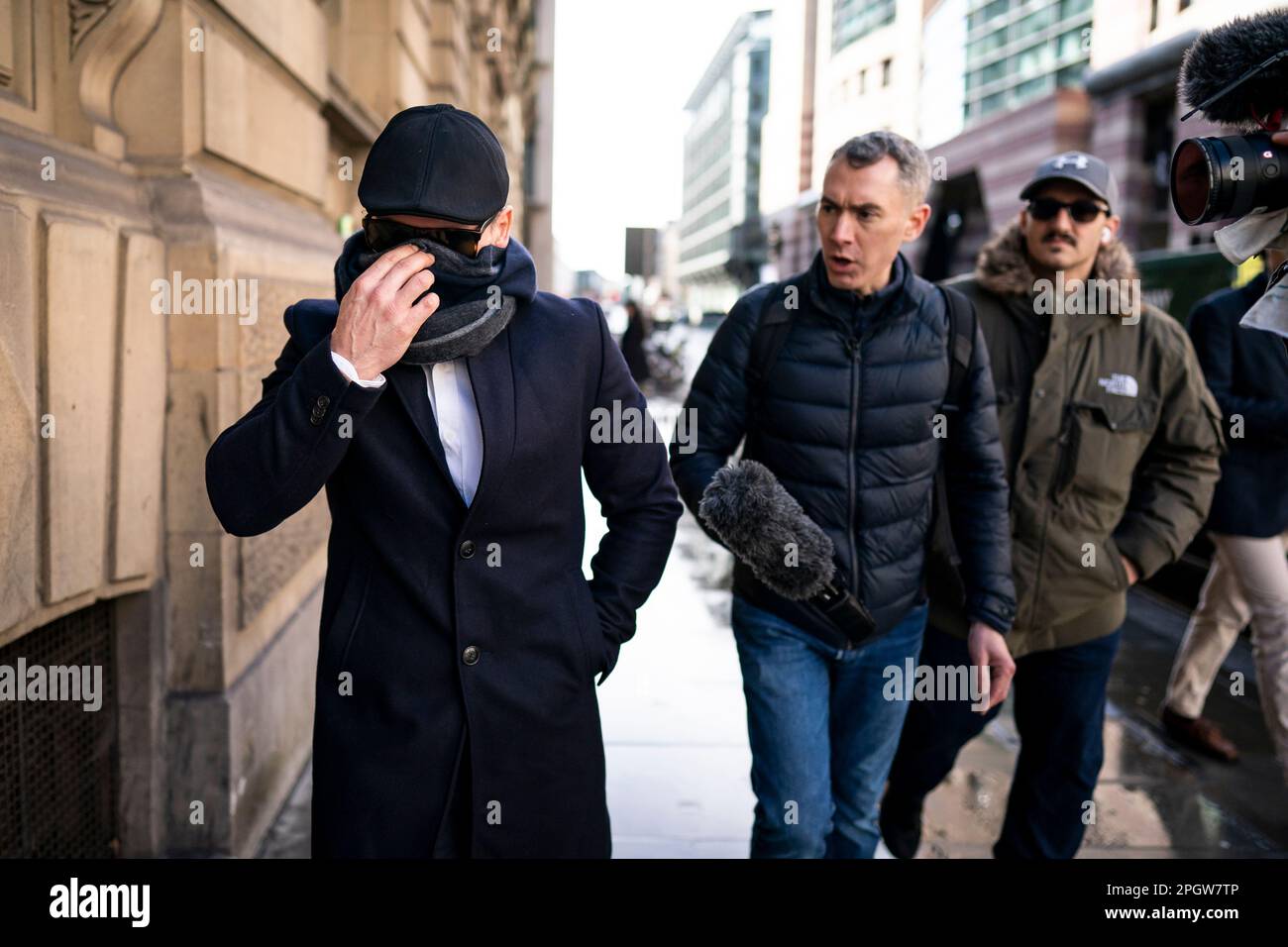 Jamie Acourt arrives at the City of London Magistrates' Court for a ...