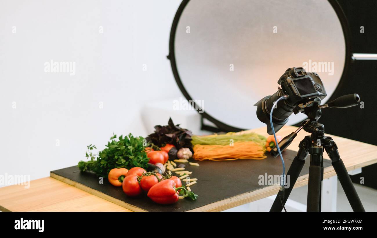 food photography object shooting vegetables Stock Photo - Alamy