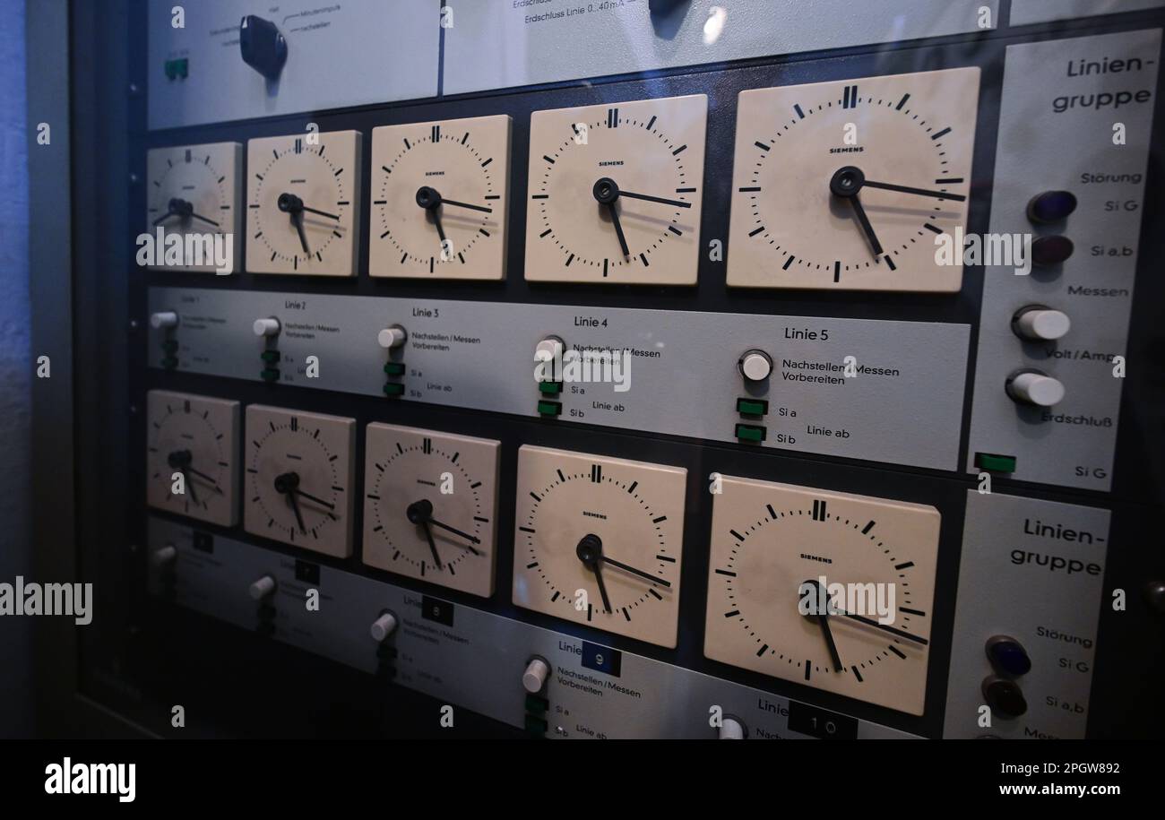 Stuttgart, Germany. 20th Mar, 2023. A series of so-called control ...