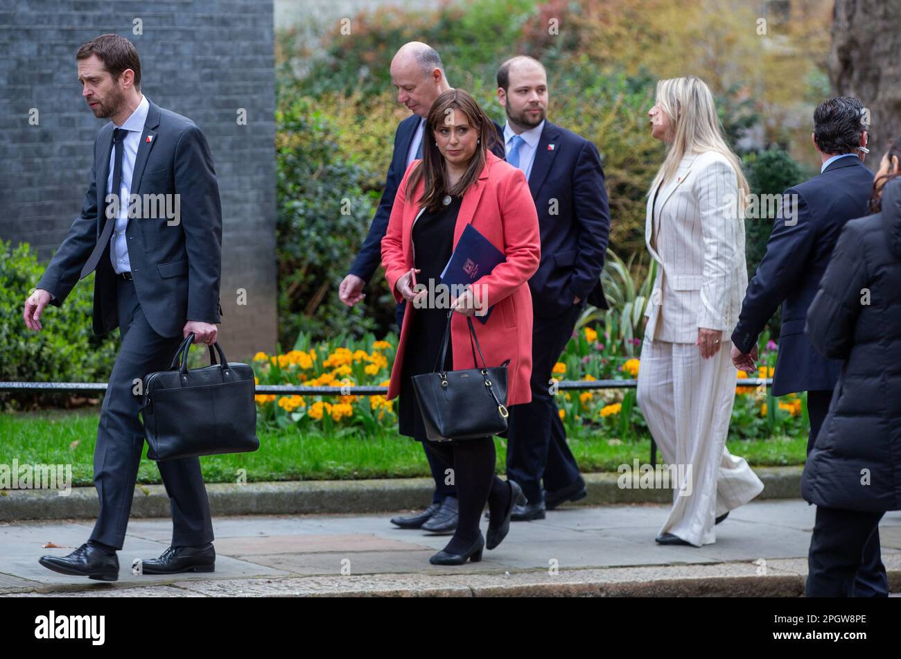 London, England, UK. 24th Mar, 2023. Israeli ambassador to the UK TZIPI ...