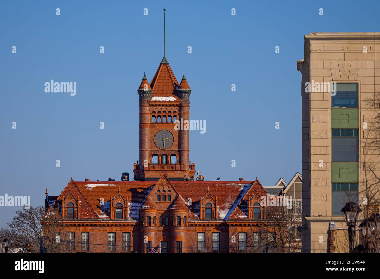 History preserved. This is the old DuPage County Courthouse in Wheaton ...