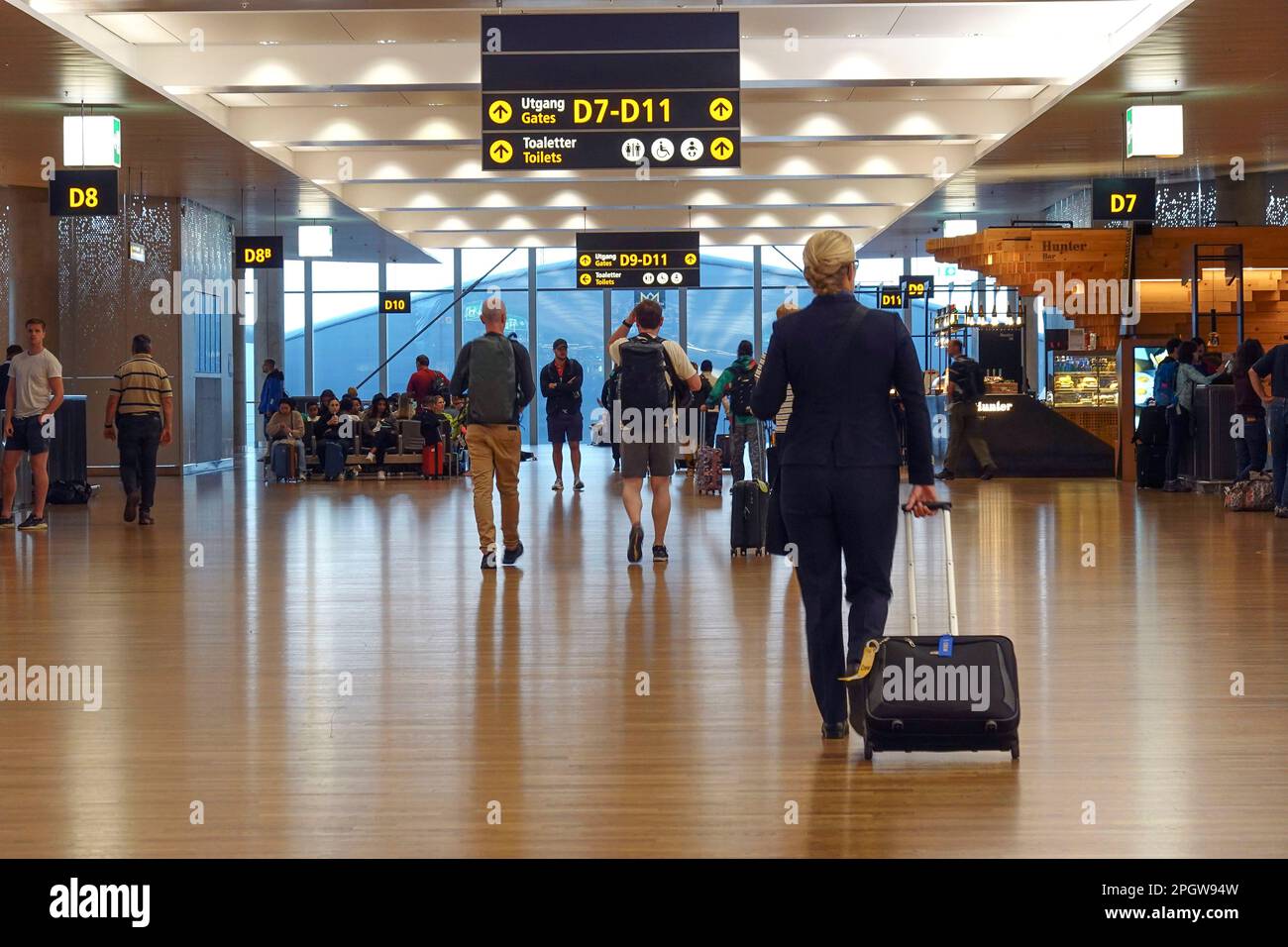 Norway, Oslo, The Terminal of Oslo Gardenmoen Airport Photo © Fabio ...