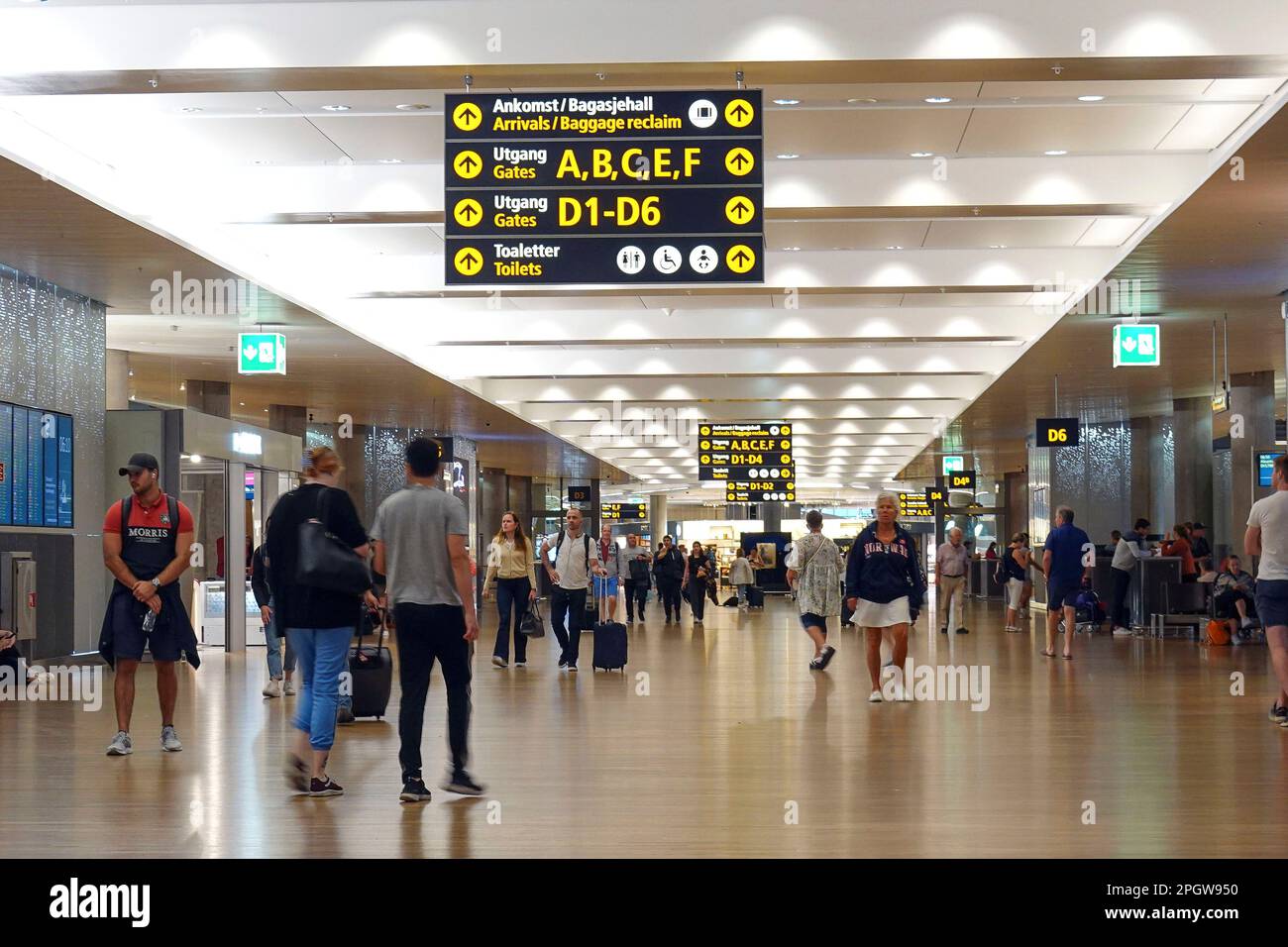 Norway, Oslo, The Terminal of Oslo Gardenmoen Airport Photo © Fabio ...