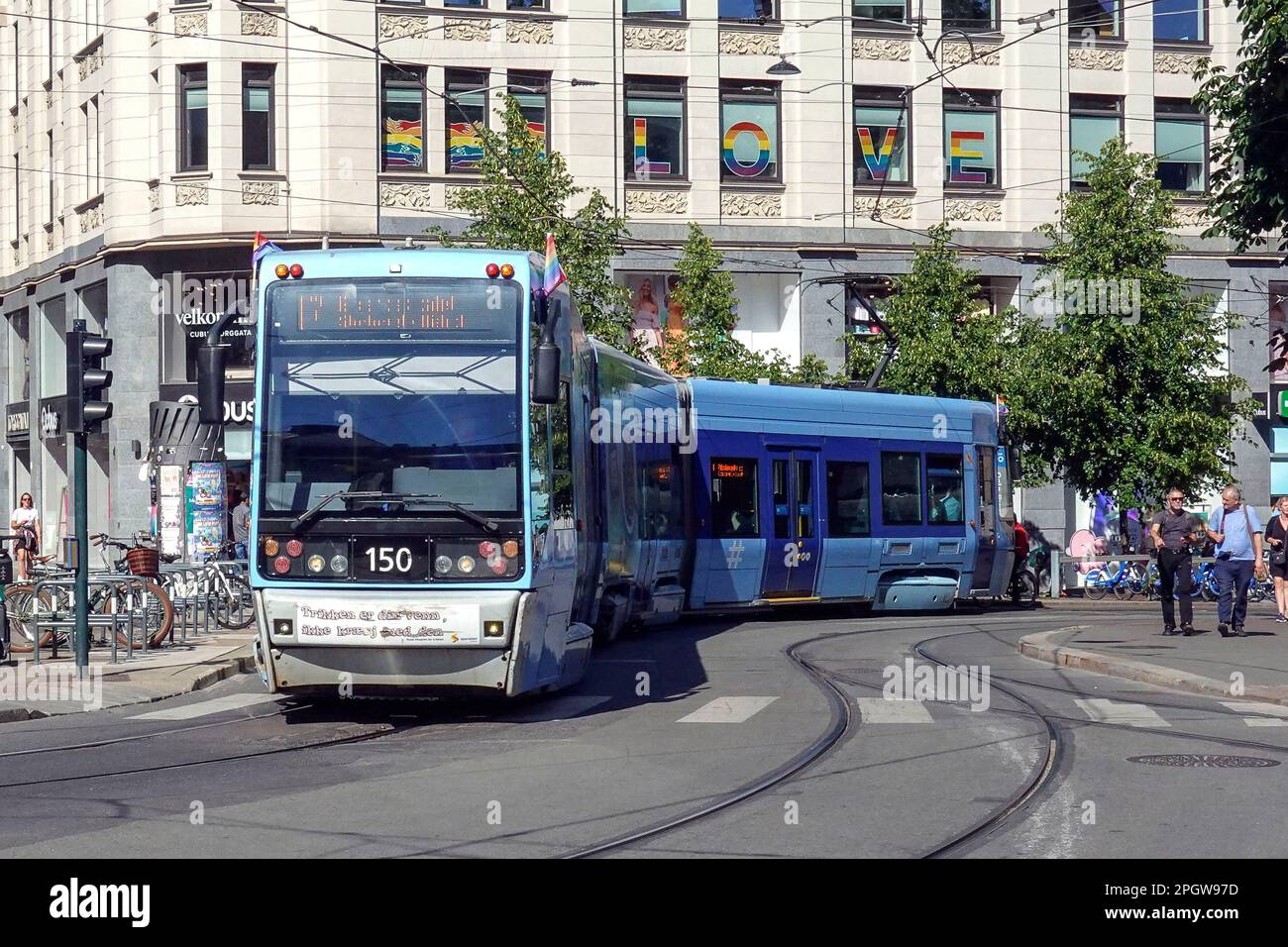 Norway, Oslo, the Tram Line Rails in Oslo City Photo © Fabio Mazzarella ...