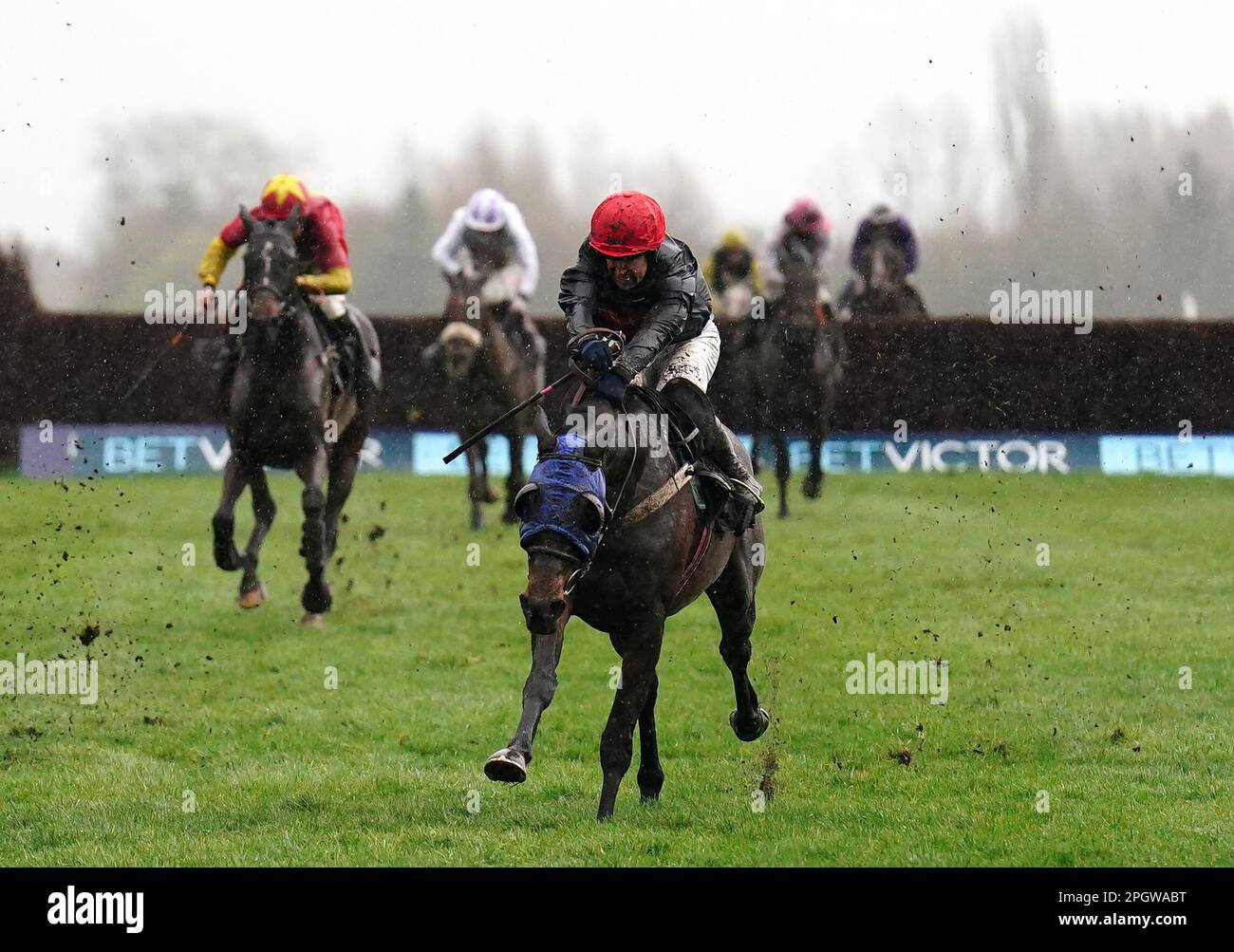 Foxboro ridden by Robert Dunne (centre) on their way to winning the Get ...