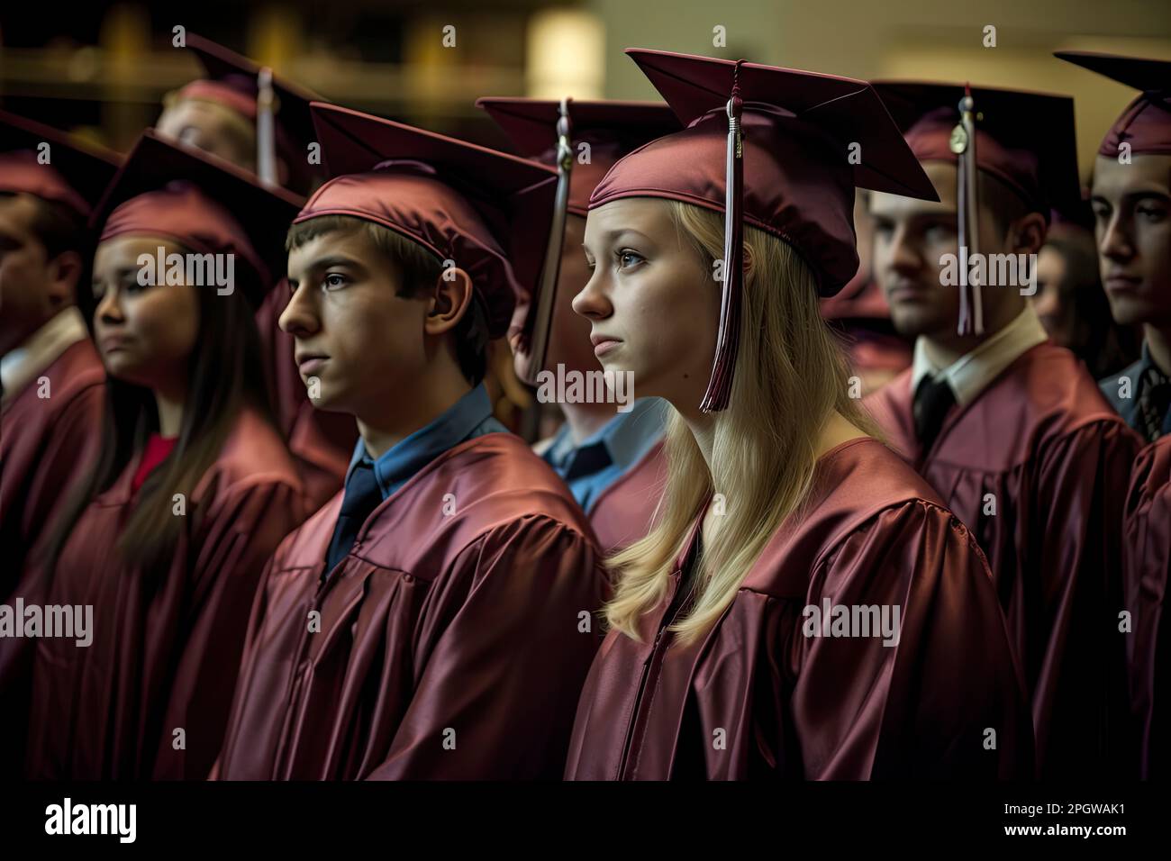 College graduation ceremony class hi-res stock photography and images ...
