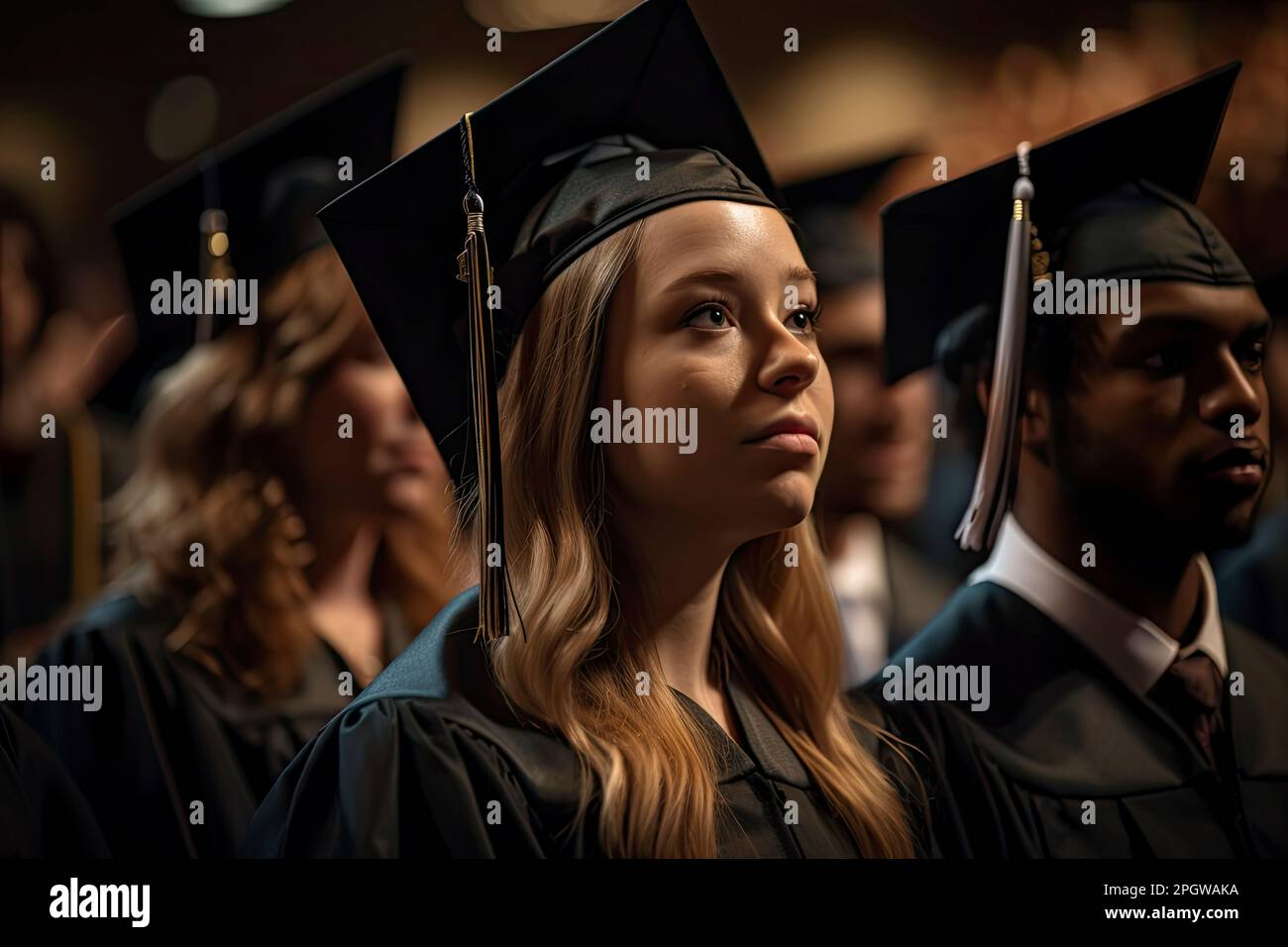 College graduation ceremony class hi-res stock photography and images ...