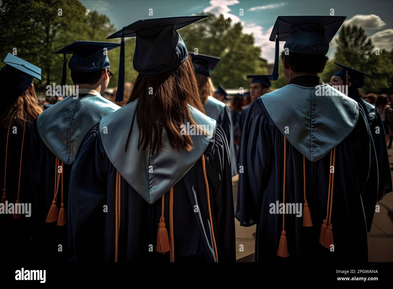 2023 commencement ceremony hi-res stock photography and images - Alamy