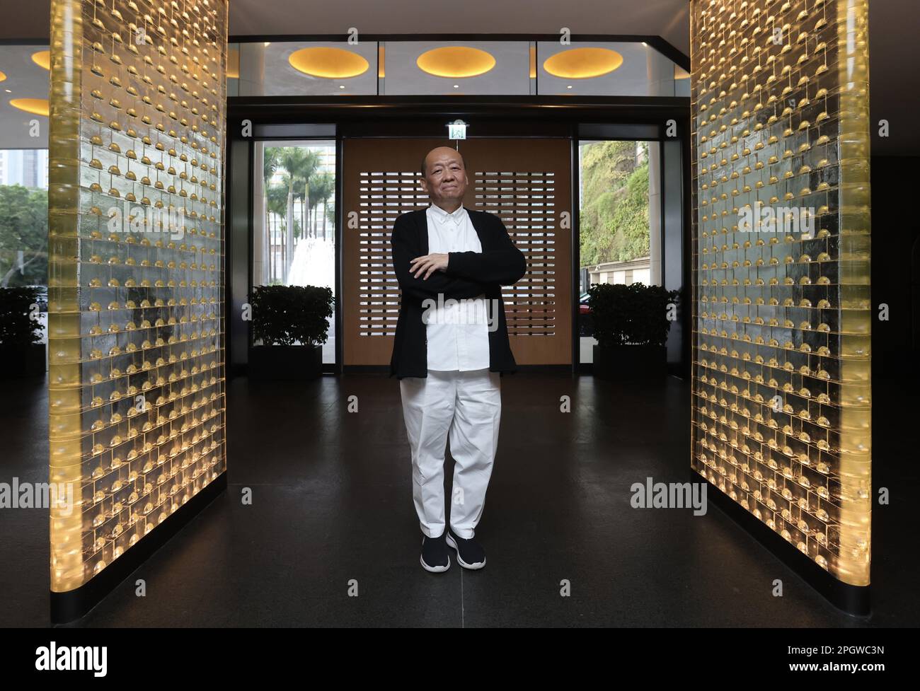Architect Chi Wing-lo, at the Regent Hong Kong in Tsim Sha Tsui ...