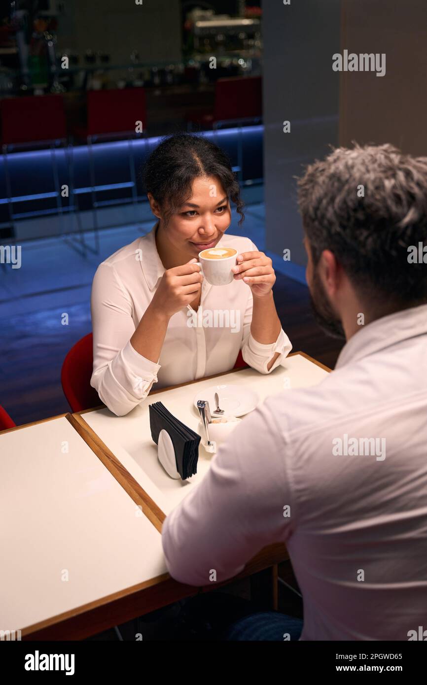 Cozy dialogue hi-res stock photography and images - Alamy