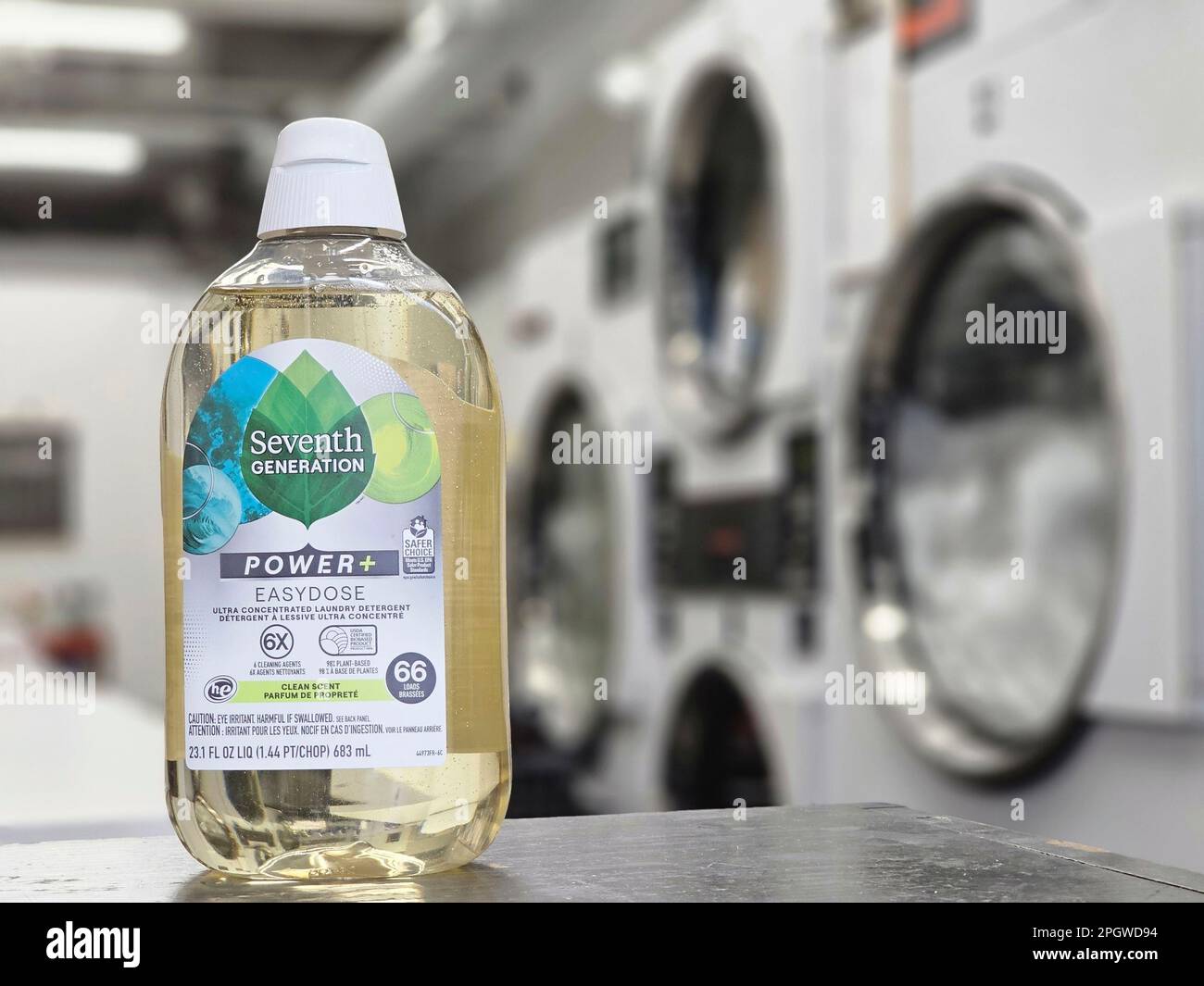 Bottles of Seventh Generation Power + Easy Dose Ultra Concentrated ...