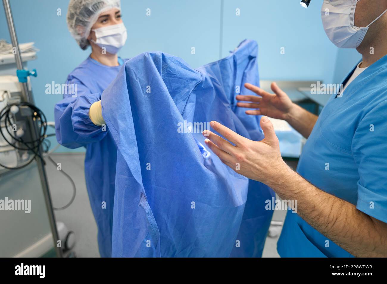Preoperative preparation operation hi-res stock photography and images ...
