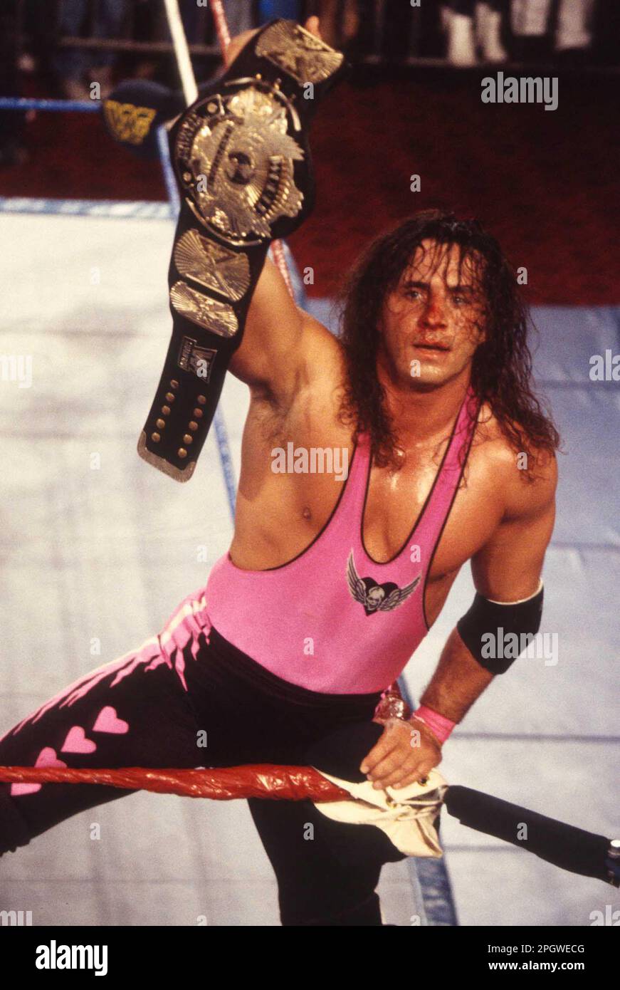 1994 Bret Hart Photo by John Barrett/PHOTOlink Stock Photo - Alamy
