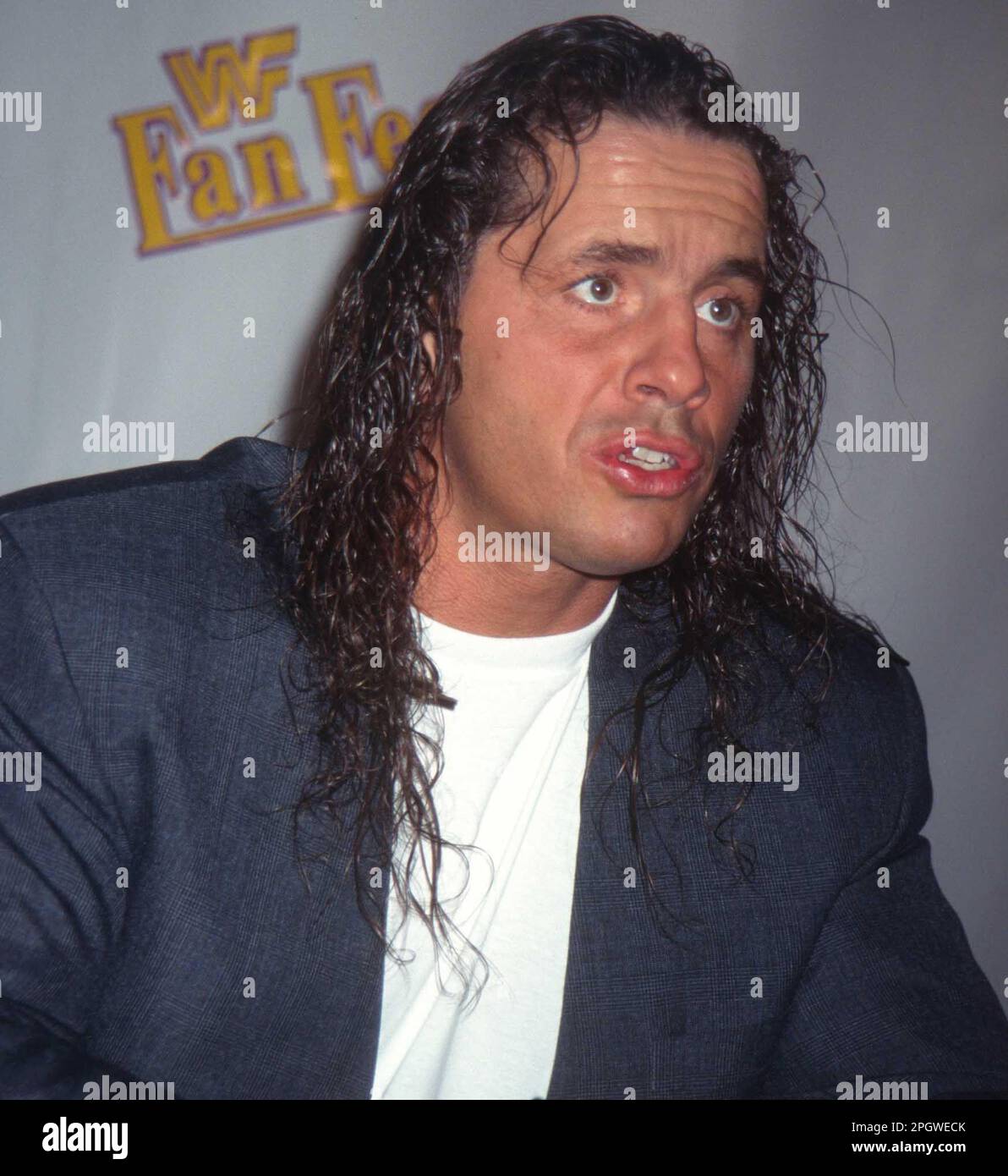 1995 Bret Hart Photo by John Barrett/PHOTOlink Stock Photo - Alamy