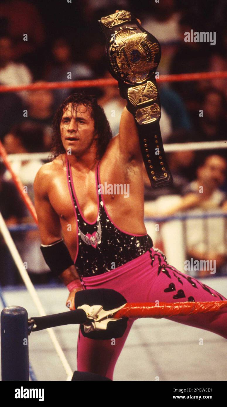 1994 Bret Hart Photo by John Barrett/PHOTOlink Stock Photo - Alamy