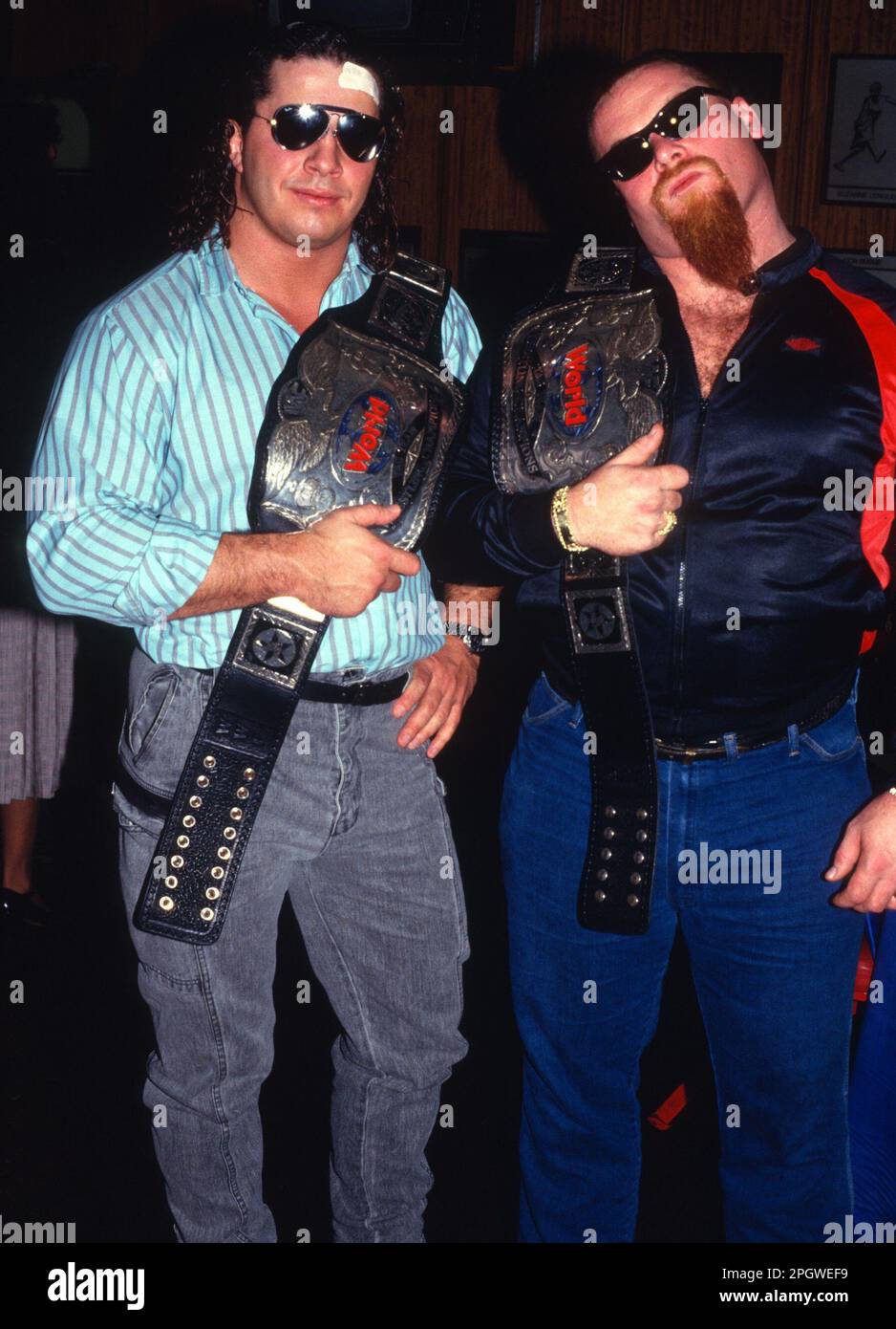 1986 Hart Foundation Photo by John Barrett/PHOTOlink Stock Photo - Alamy