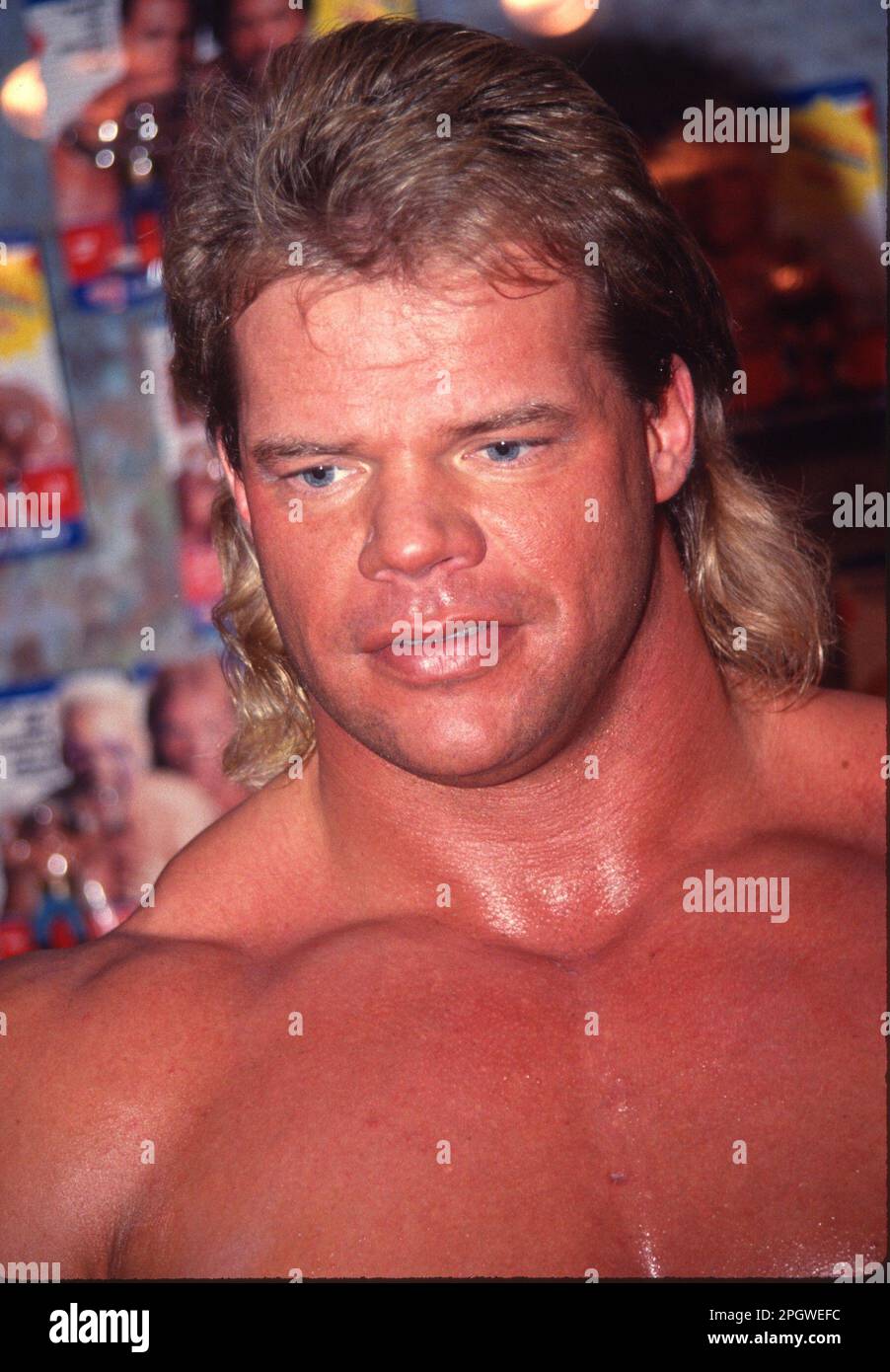 1990 Lex Luger Photo by John Barrett/PHOTOlink Stock Photo - Alamy