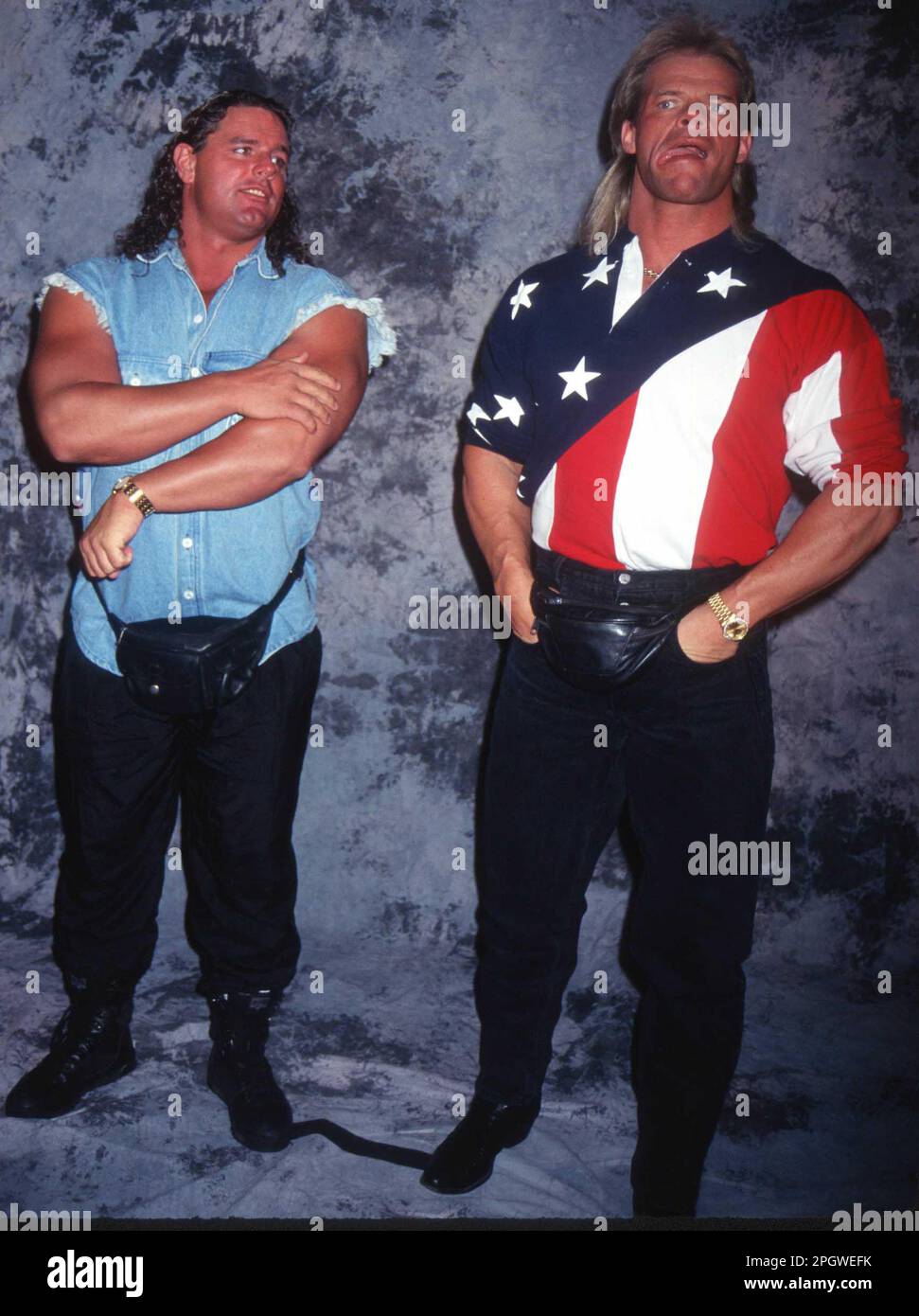 1995 Lex Luger, British BullDog Photo by John Barrett/PHOTOlink Stock ...