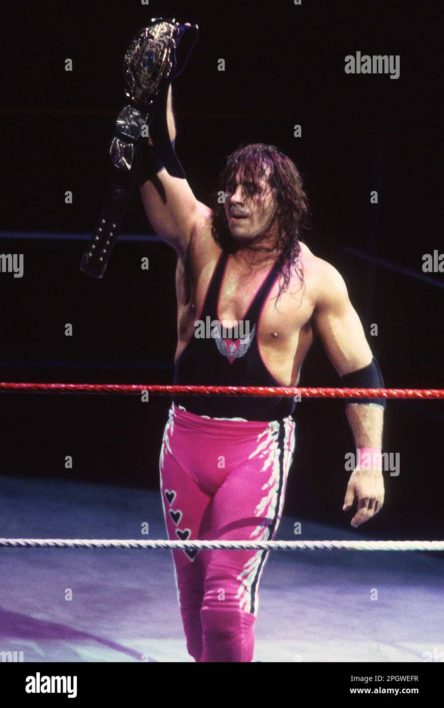 1994 Bret Hart Photo by John Barrett/PHOTOlink Stock Photo - Alamy