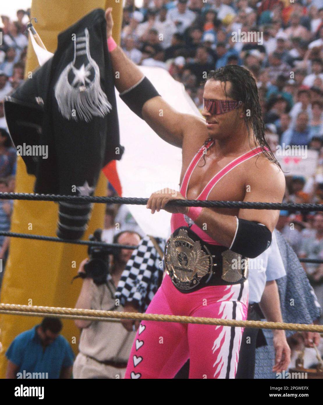 1994 Bret Hart Photo by John Barrett/PHOTOlink Stock Photo - Alamy