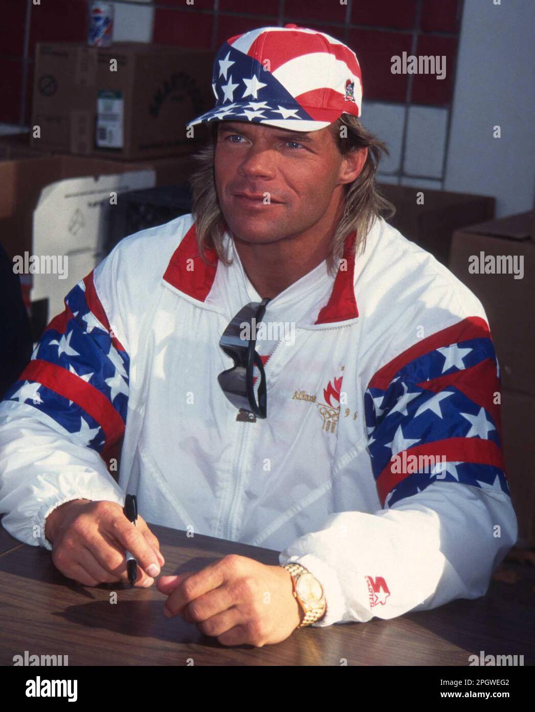 1994 Lex Luger Photo by John Barrett/PHOTOlink Stock Photo - Alamy