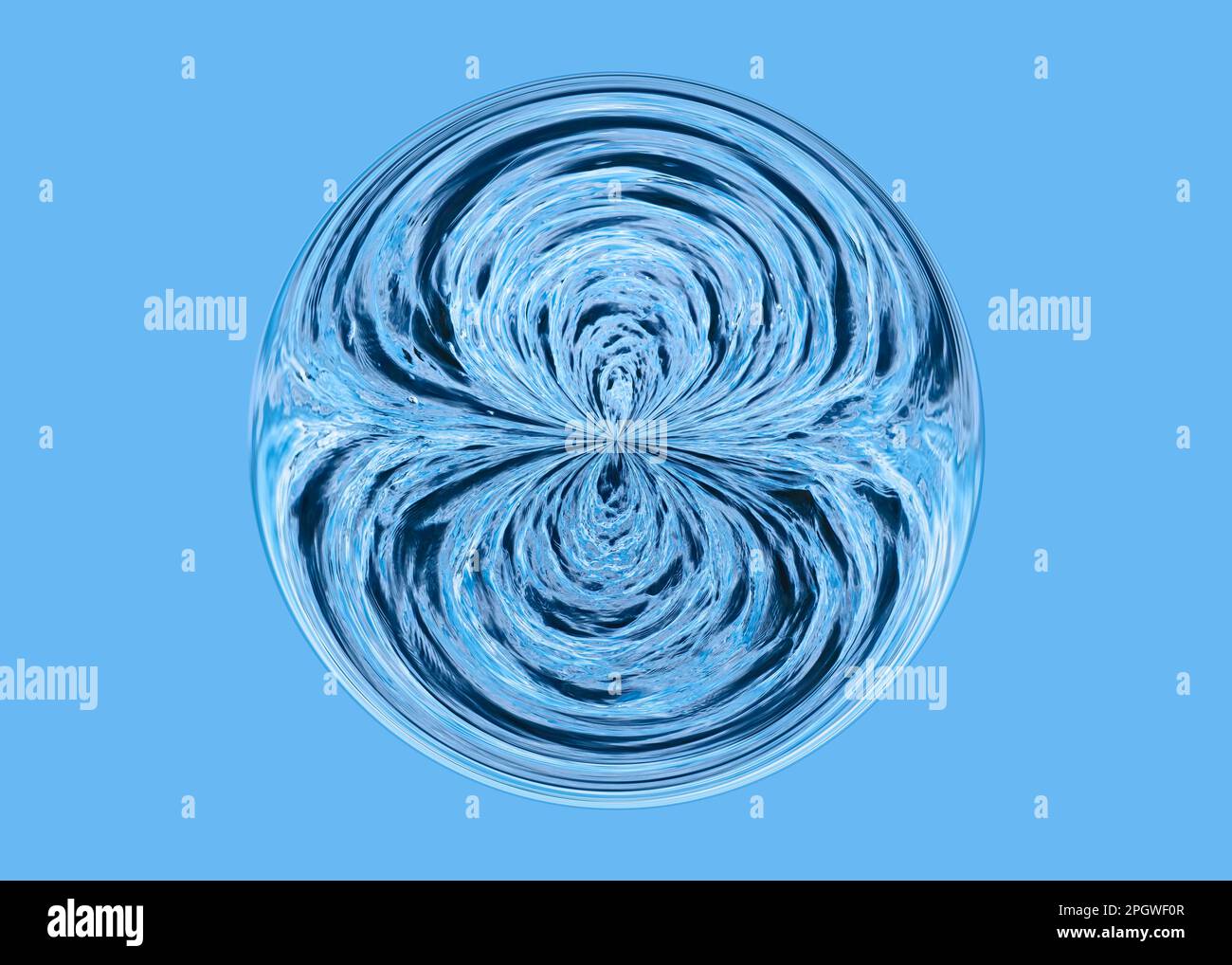 Abstract blue and white cloudscape design Stock Photo - Alamy