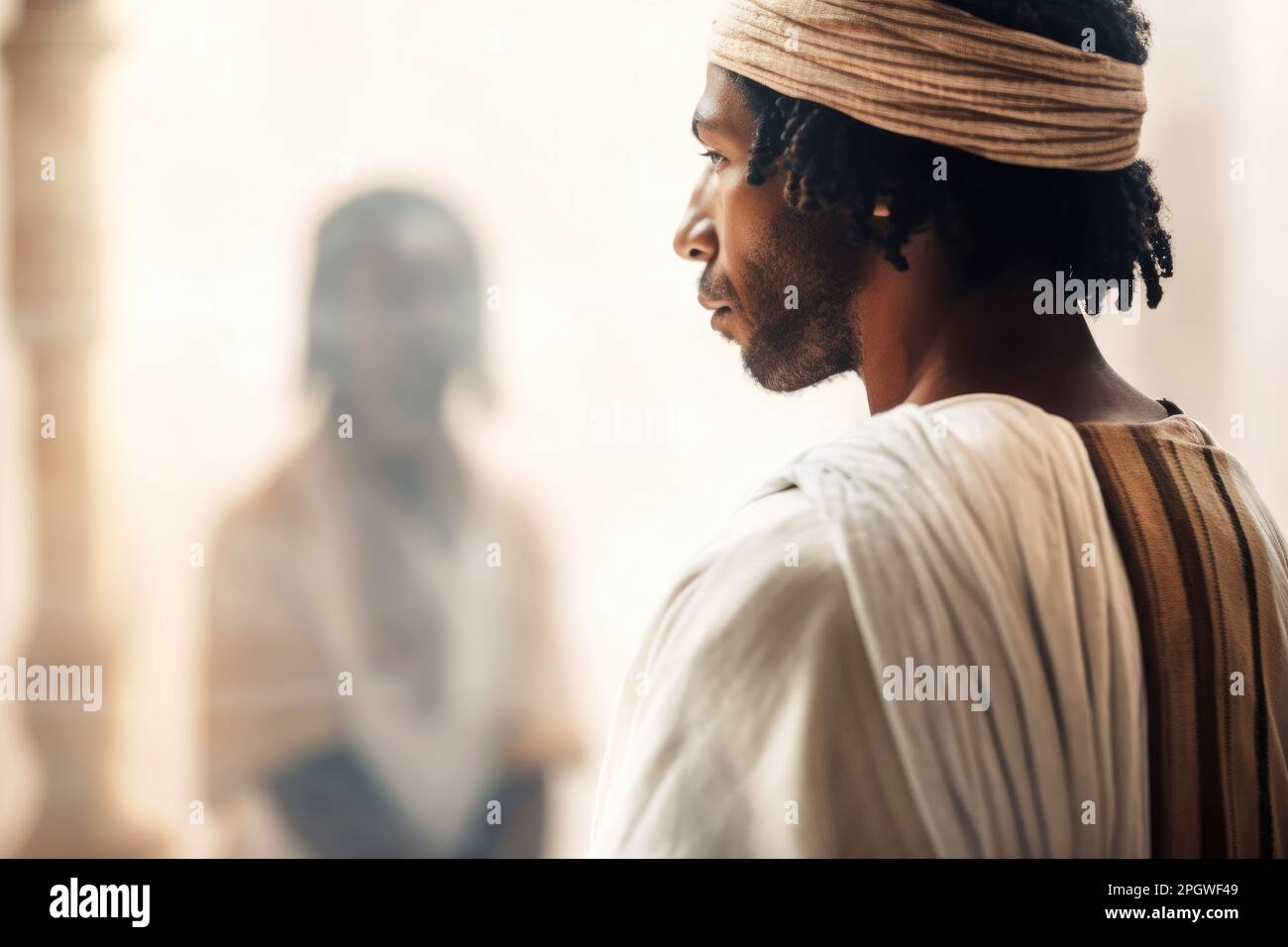 Warrior man gold hi-res stock photography and images - Alamy