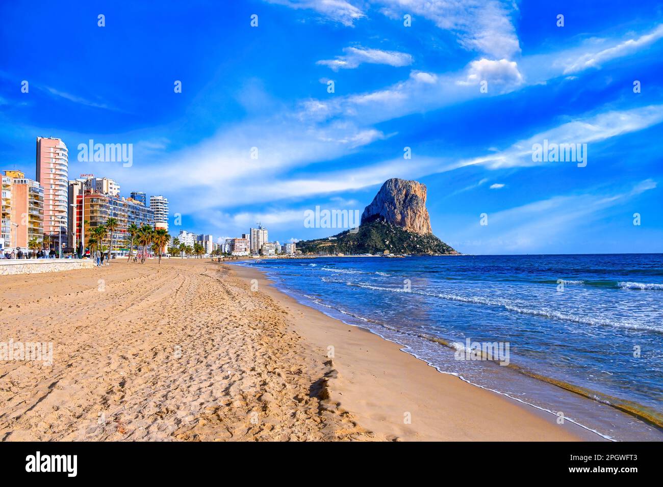 Skyline calpe hi-res stock photography and images - Alamy