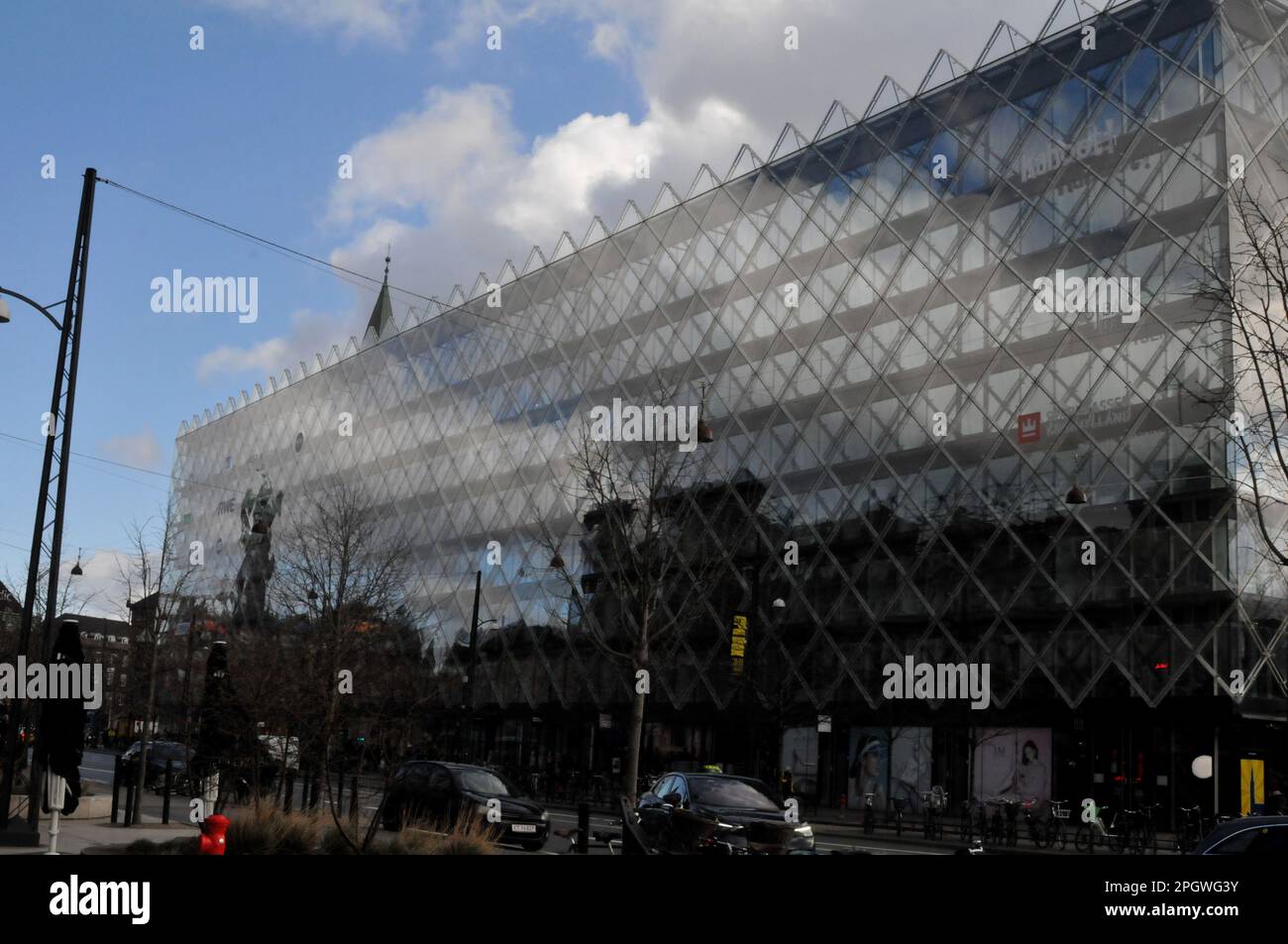 Copenhagen /Denmark/24 March 2023/ Danish industry house building in ...