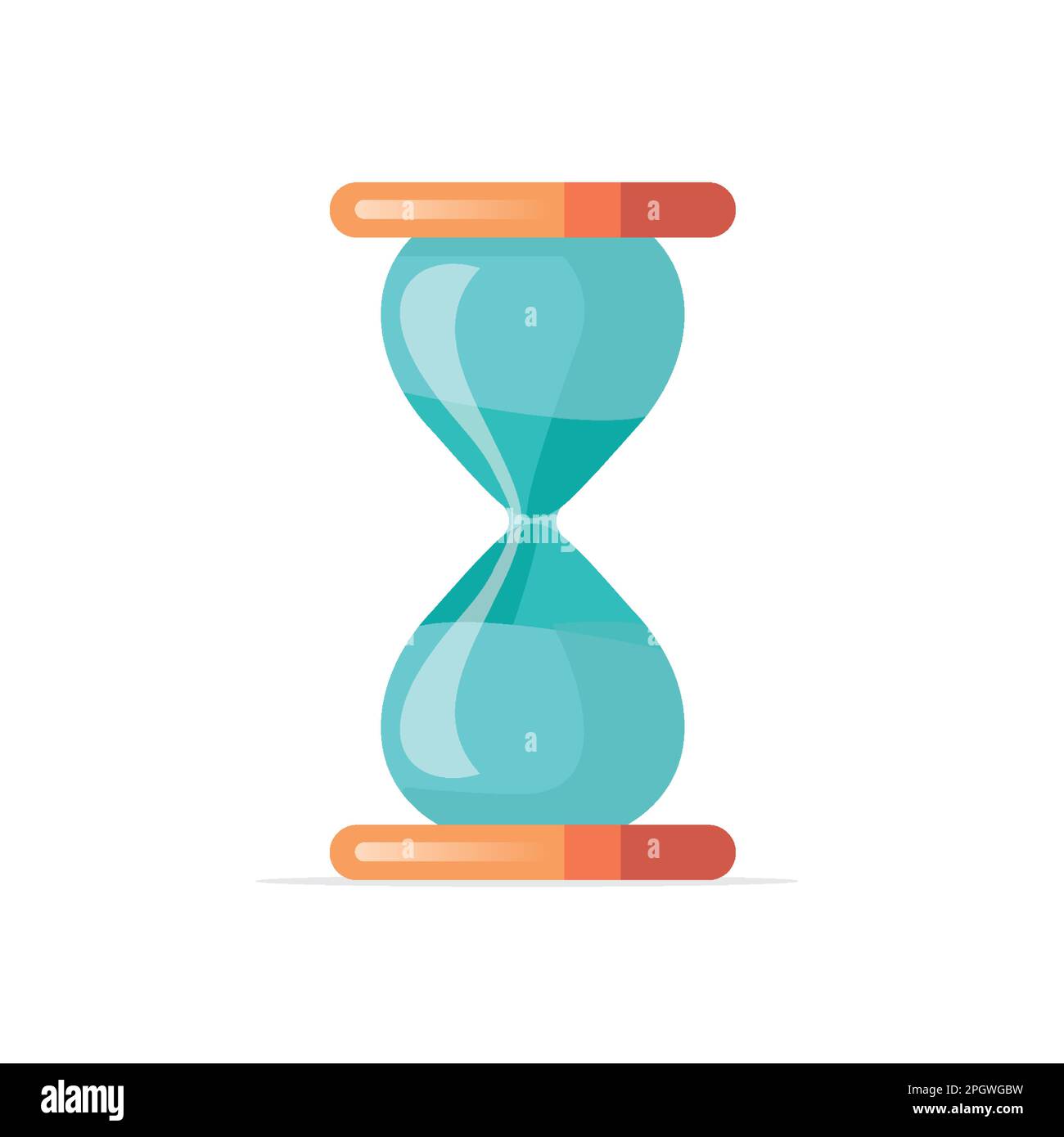 Hourglass in close up Cut Out Stock Images & Pictures - Alamy