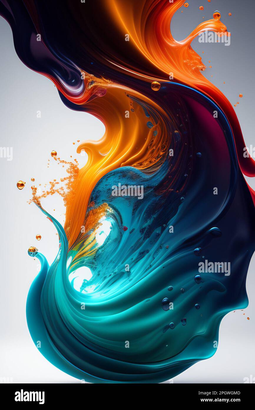 Luxury abstract colourful design background. 3d render Stock Photo - Alamy