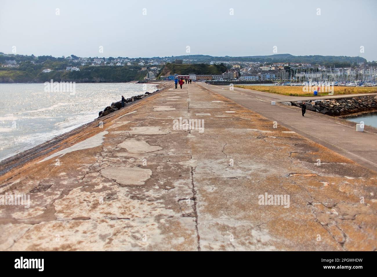 Howth lighthouse and pier, Dublin, Ireland Stock Photo - Alamy