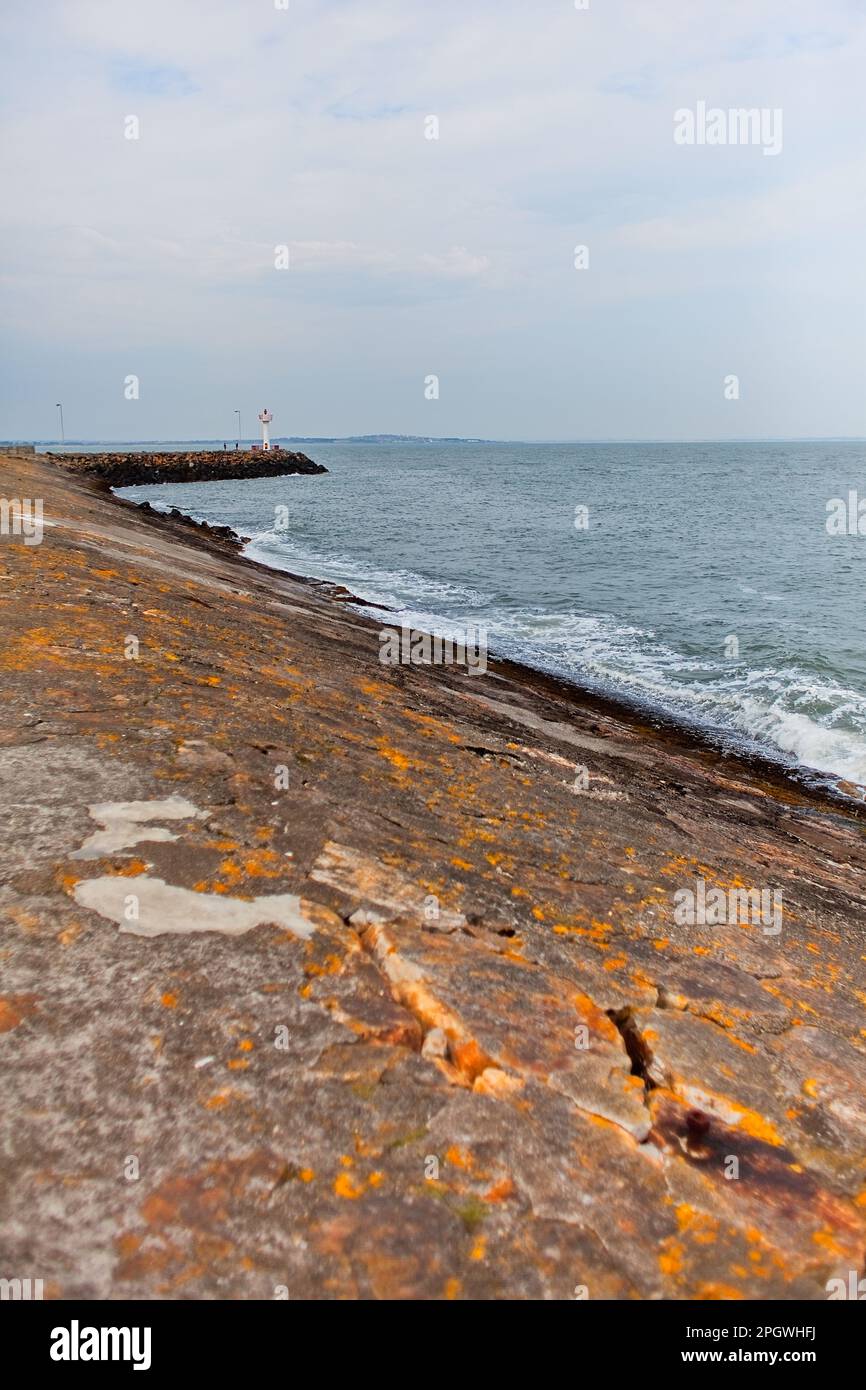 Howth lighthouse and pier, Dublin, Ireland Stock Photo - Alamy