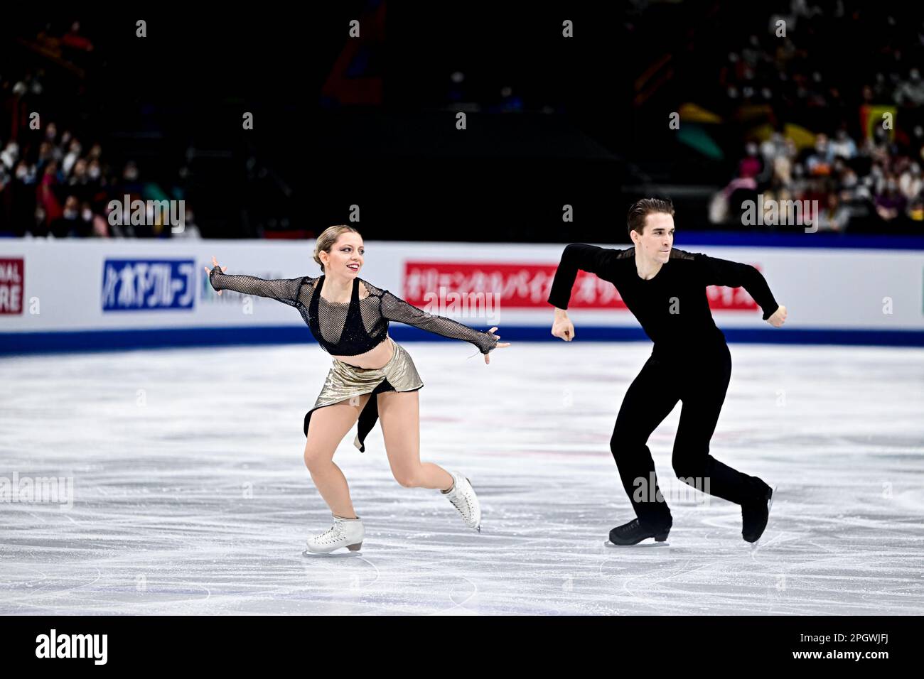 Victoria MANNI & Carlo ROETHLISBERGER (ITA), during Ice Dance Rhythm ...