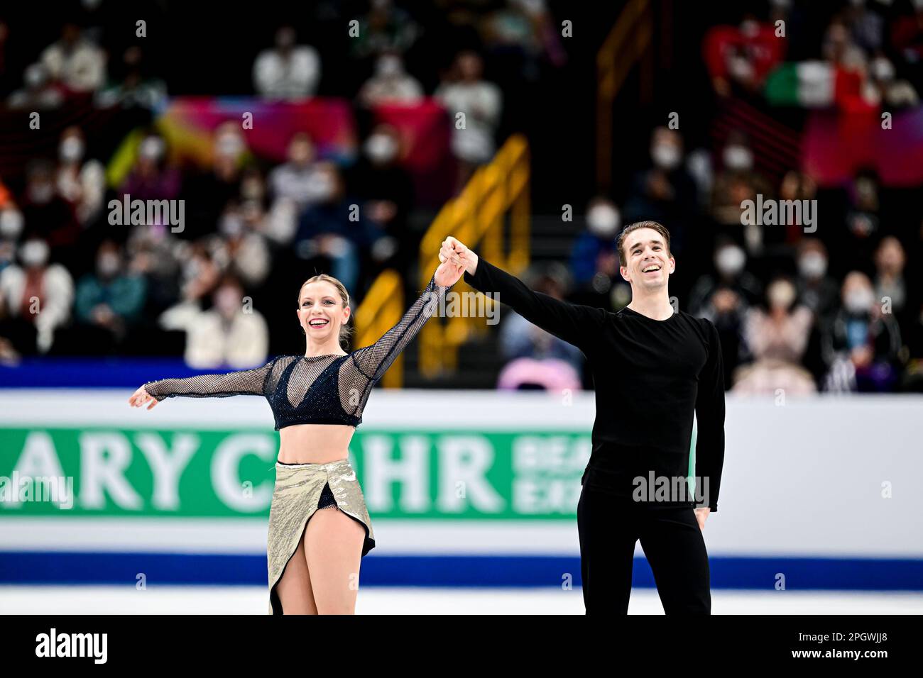 Victoria MANNI & Carlo ROETHLISBERGER (ITA), during Ice Dance Rhythm ...