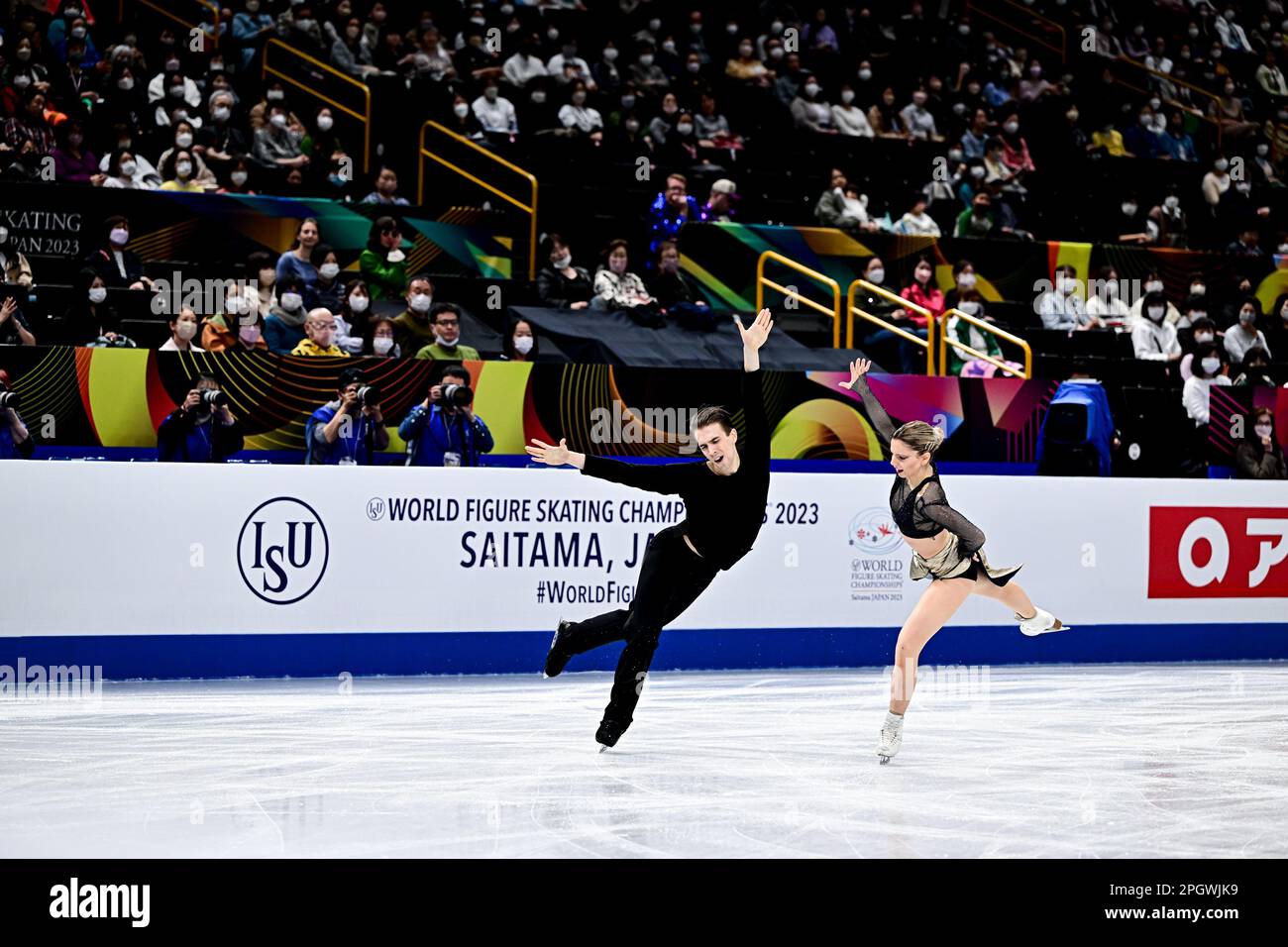 Victoria MANNI & Carlo ROETHLISBERGER (ITA), during Ice Dance Rhythm ...