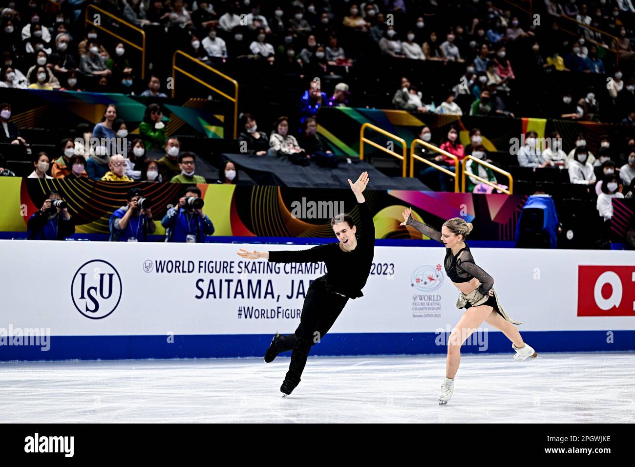 Victoria MANNI & Carlo ROETHLISBERGER (ITA), during Ice Dance Rhythm ...