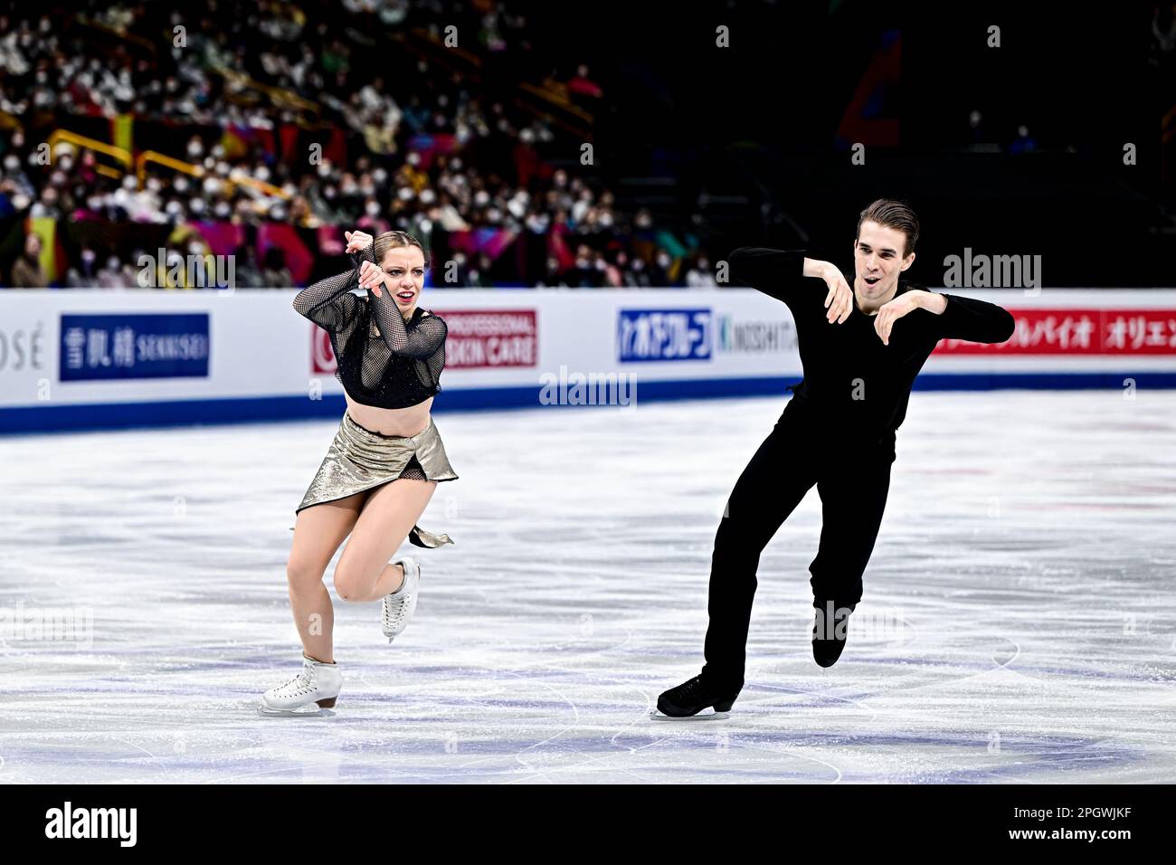 Victoria MANNI & Carlo ROETHLISBERGER (ITA), during Ice Dance Rhythm ...