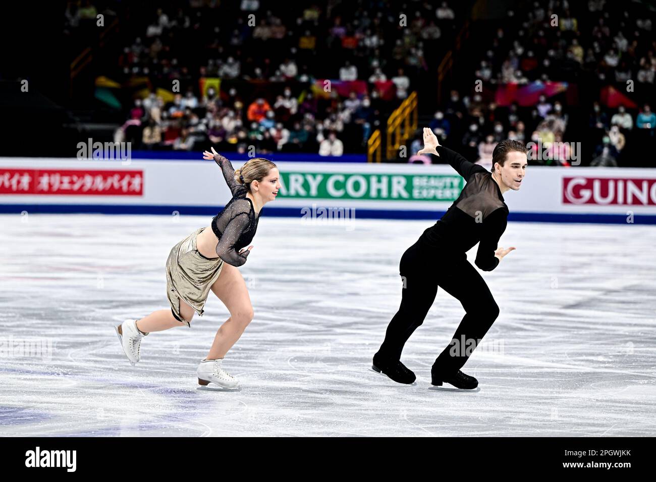 Victoria MANNI & Carlo ROETHLISBERGER (ITA), during Ice Dance Rhythm ...