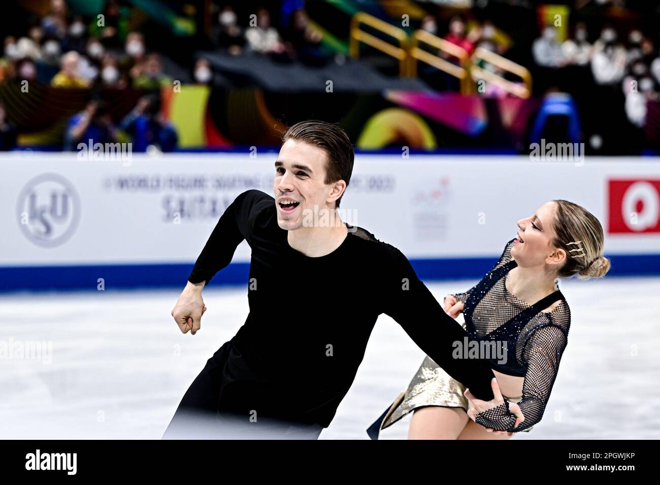 Victoria MANNI & Carlo ROETHLISBERGER (ITA), during Ice Dance Rhythm ...