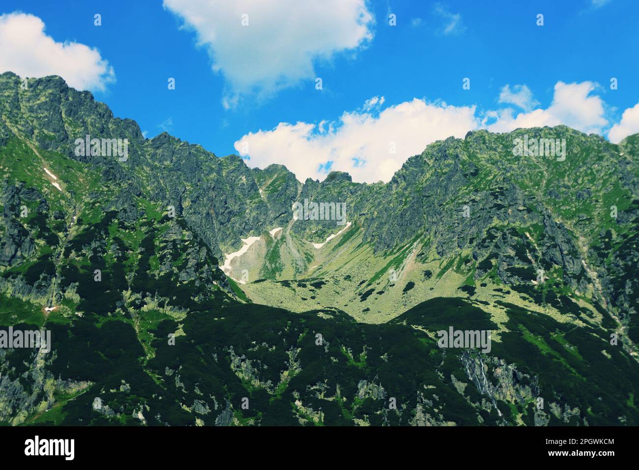 Tatra National Park. Polish peaks in the summer Stock Photo - Alamy