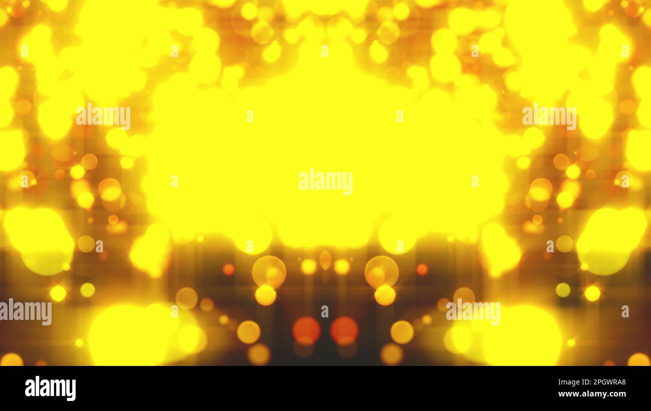 Glittering gold particles. Computer generated 3d render Stock Photo - Alamy