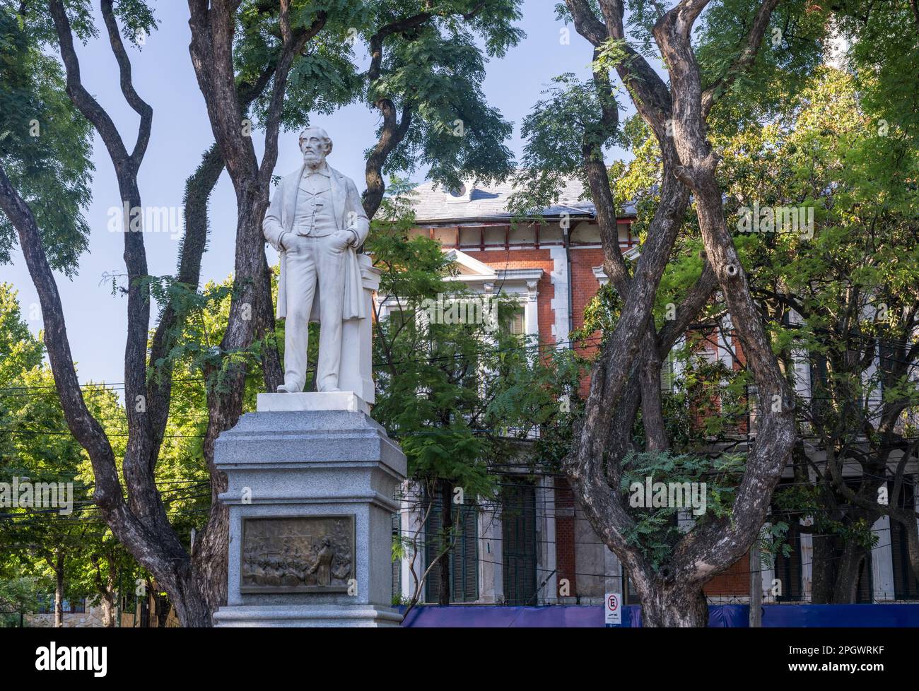 San Isidro, Argentina - 7 February 2023: Statue of President Bartolome ...