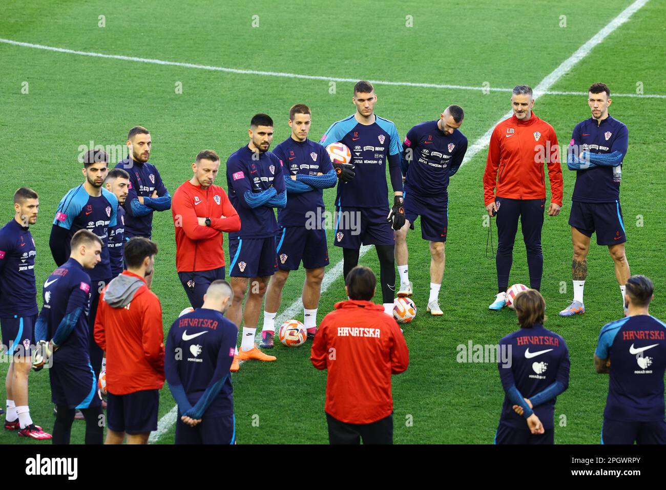 Ivica Olic, Martin Erlic, Mario Pasalic, Ivo Grbic, MArcelo Brozovic ...